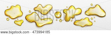 Realistic Set Yellow Vector & Photo (Free Trial) | Bigstock