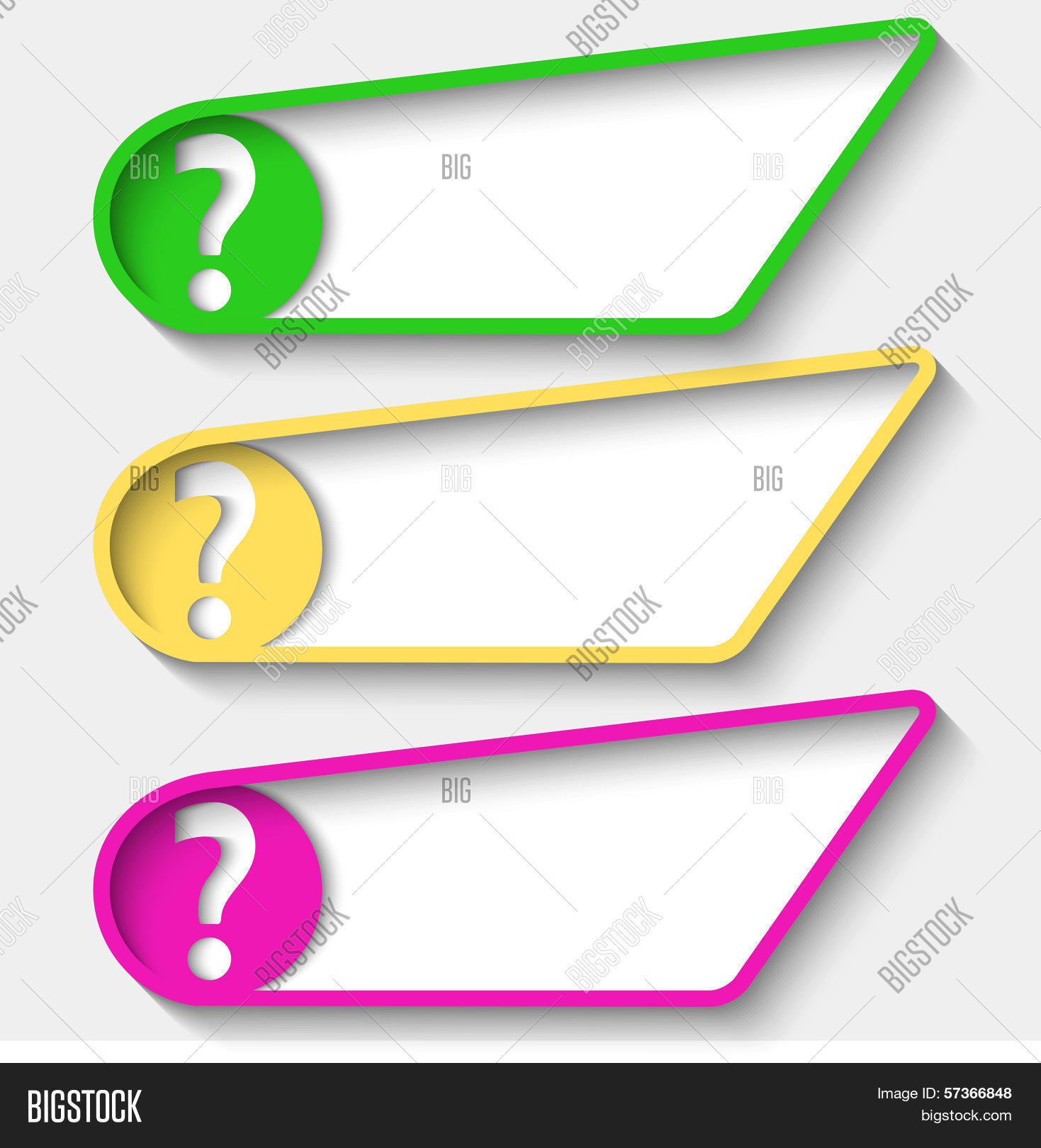 Set Three Colored Box Vector & Photo (Free Trial) | Bigstock