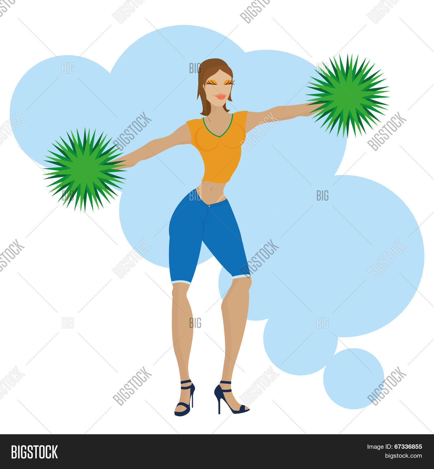Vector Brazil Cartoon Vector & Photo (Free Trial) | Bigstock