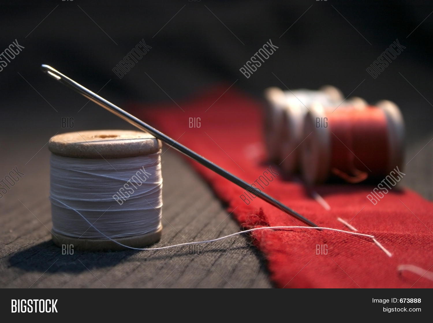 Pin Thread Image & Photo (Free Trial) | Bigstock