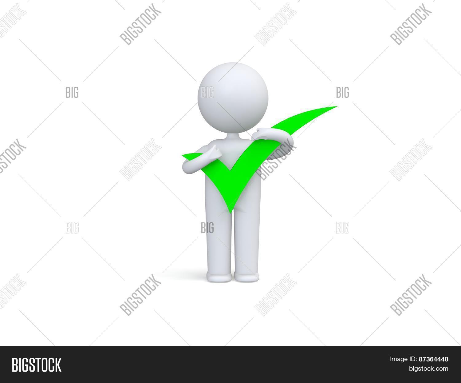 3d Human Big Positive Image & Photo (Free Trial) | Bigstock