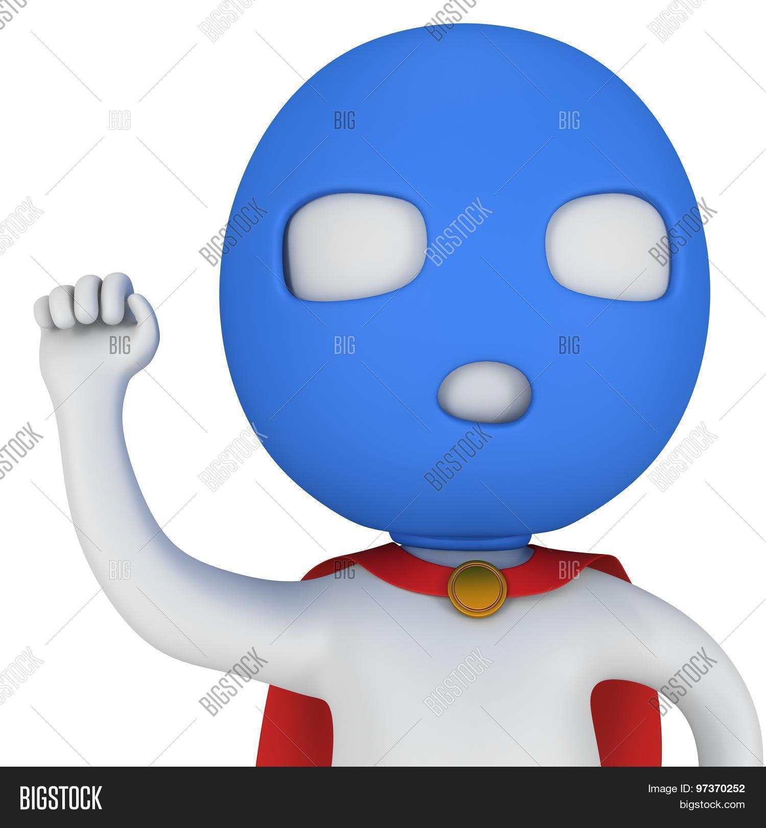 3d Man Brave Superhero Image & Photo (Free Trial) | Bigstock