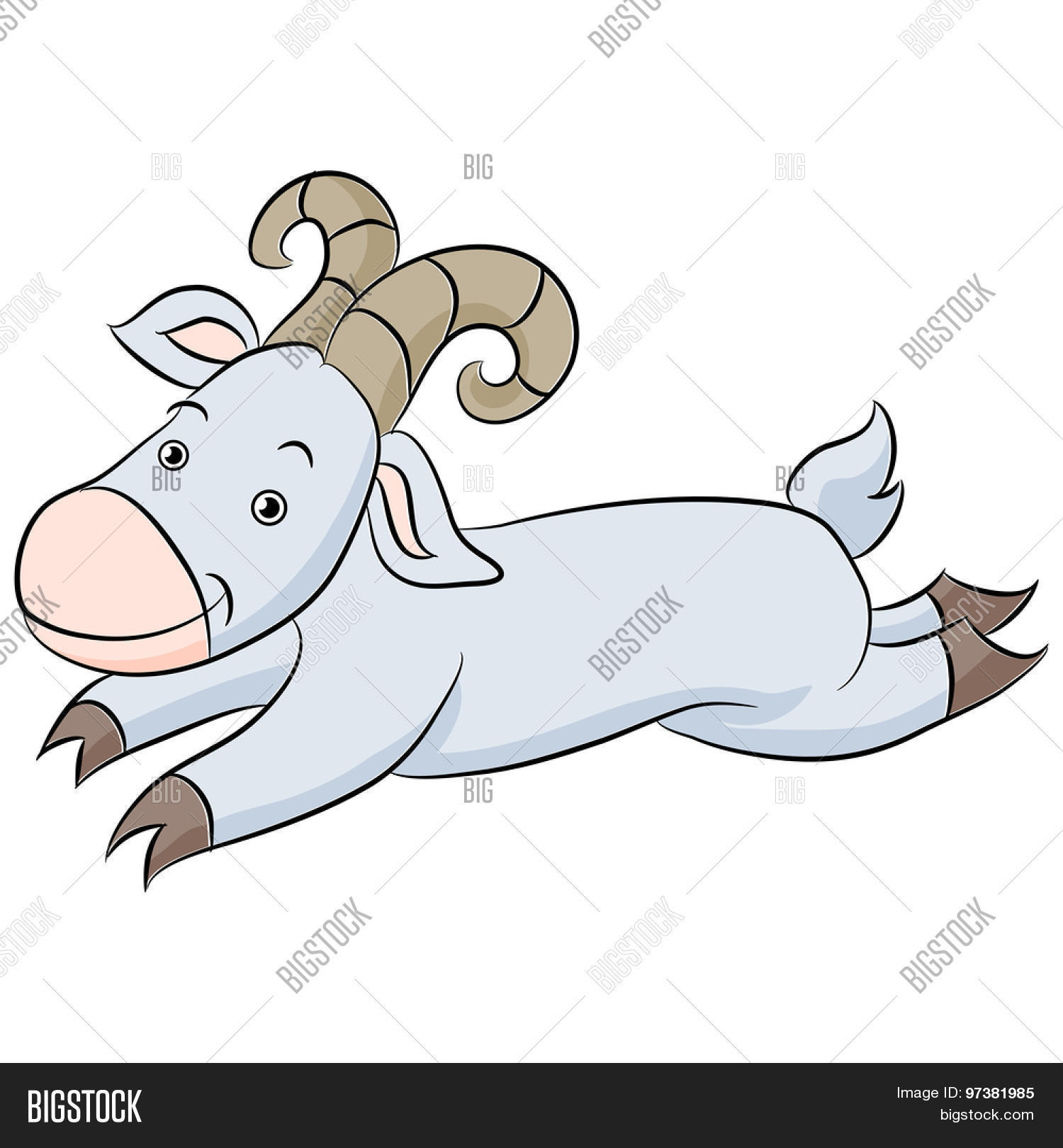 Image Cartoon Leaping Vector & Photo (Free Trial) | Bigstock
