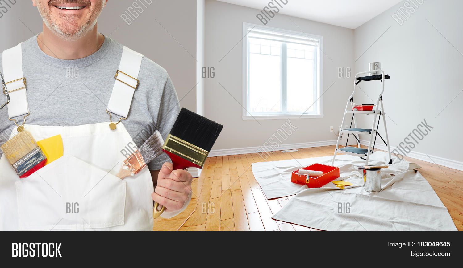 Painter Hand Painting Image & Photo (Free Trial) | Bigstock