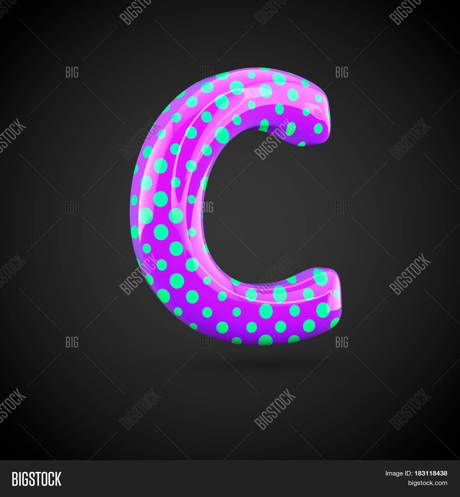 Violet Alphabet Letter Image & Photo (Free Trial) | Bigstock