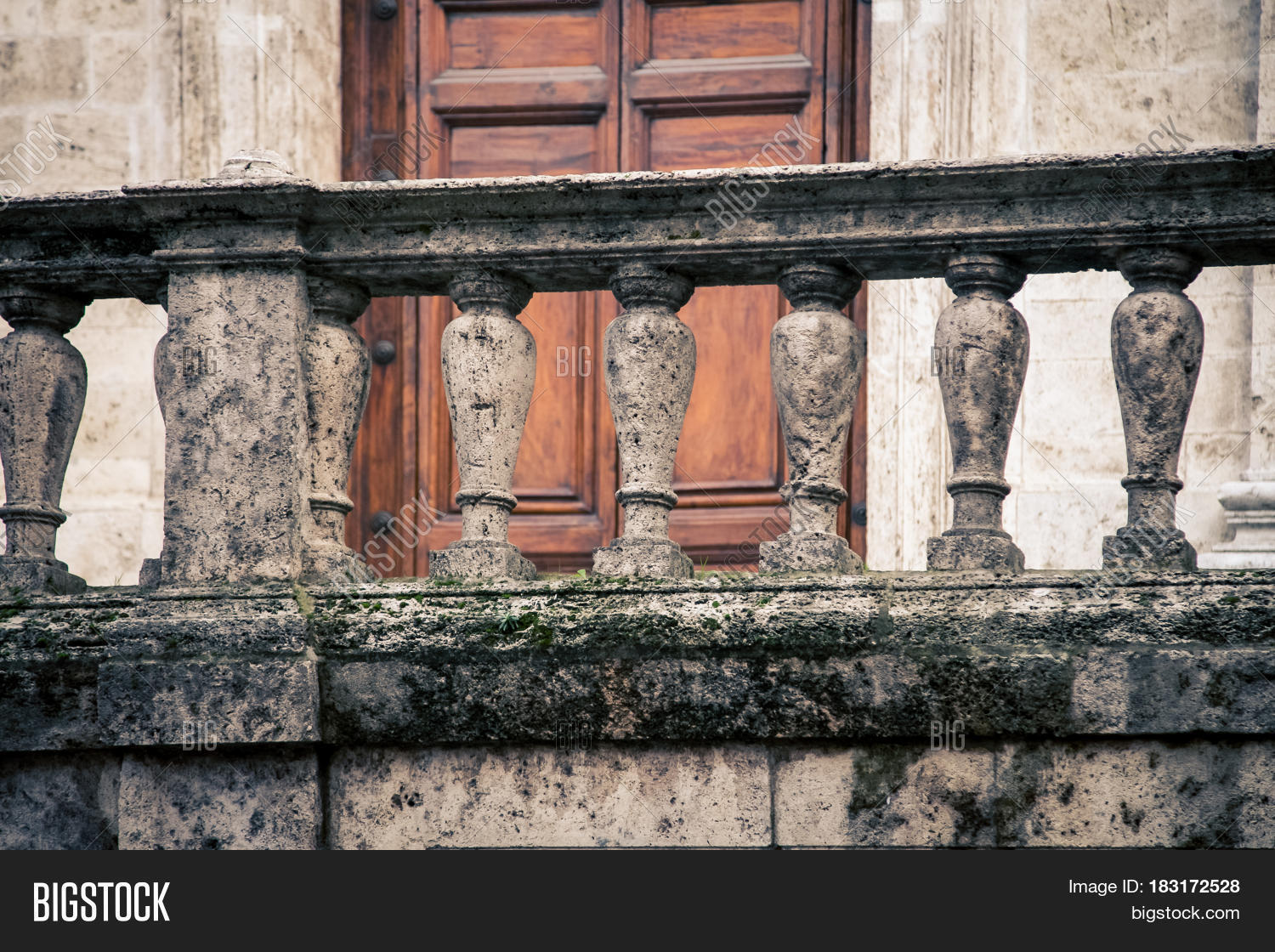 Ancient Stone Railing Image & Photo (Free Trial) | Bigstock