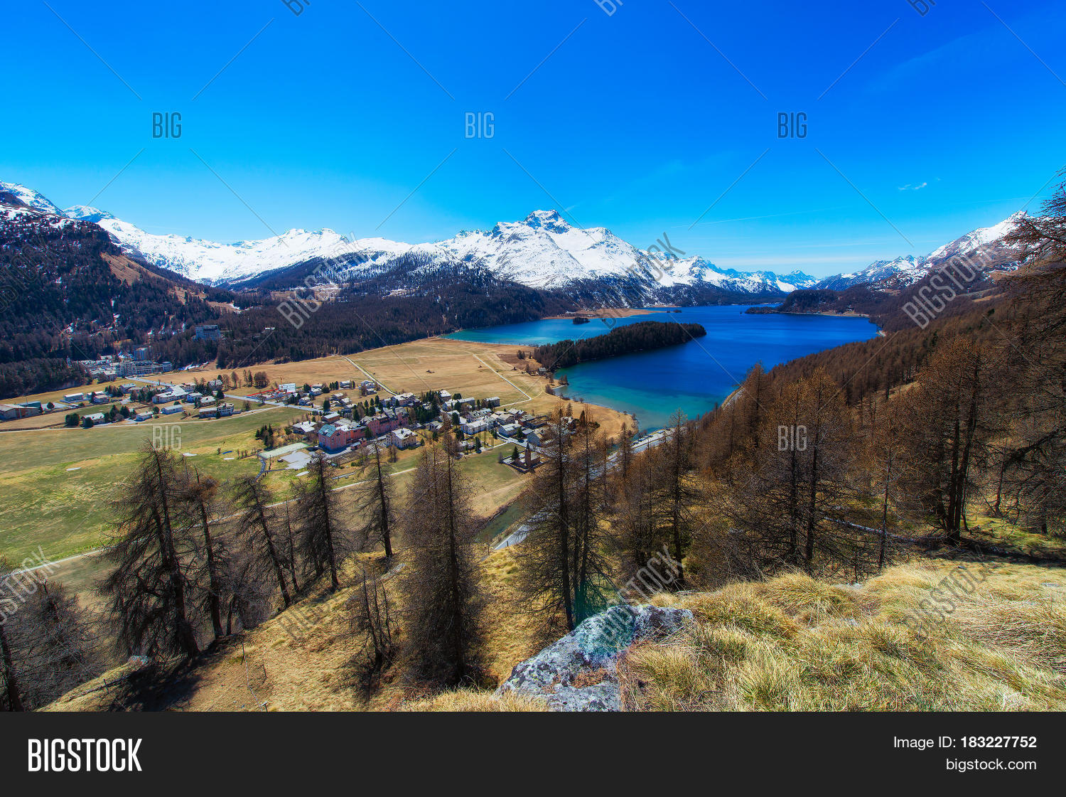 Sils Maria Village Image & Photo (Free Trial) | Bigstock
