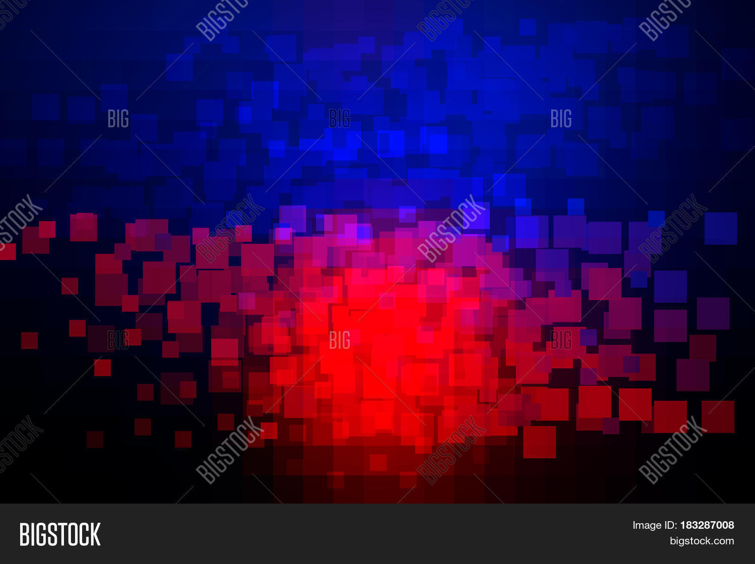 Deep Blue Red Vector Vector & Photo (Free Trial) | Bigstock
