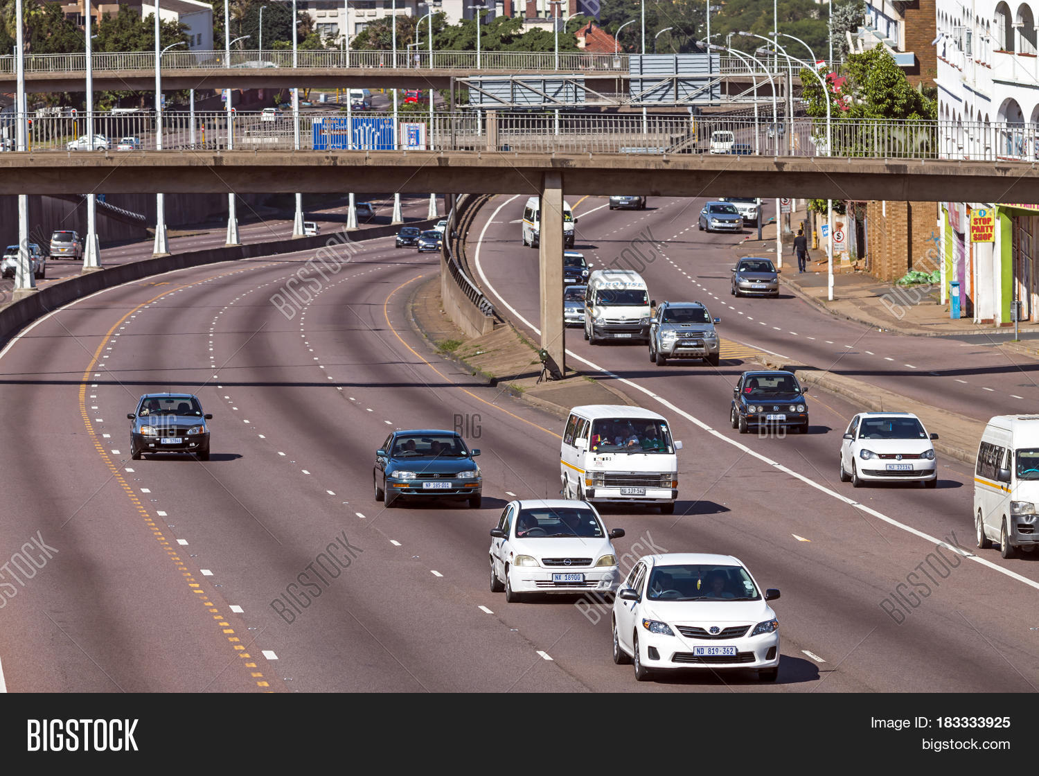 Above View Traffic Image & Photo (Free Trial) | Bigstock
