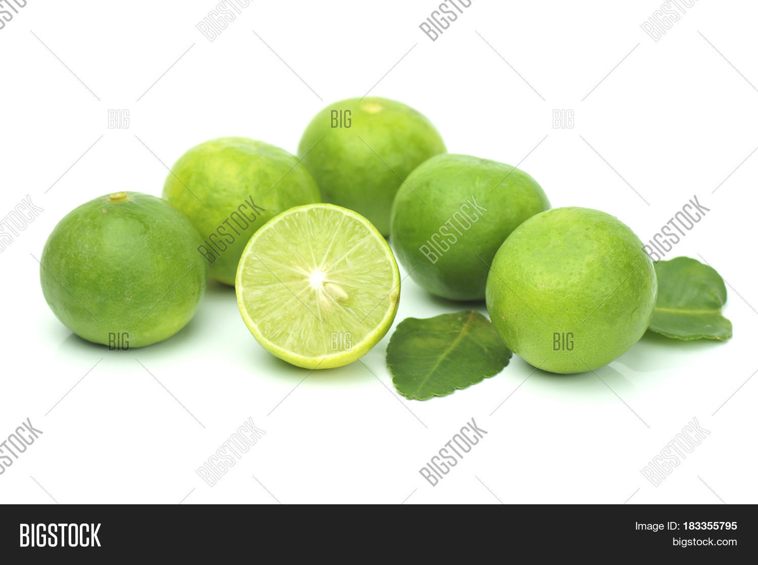 Green Lemon Slice Image & Photo (Free Trial) | Bigstock