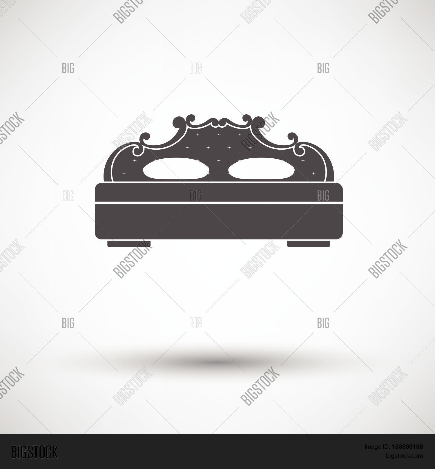 King-size Bed Icon Vector & Photo (Free Trial) | Bigstock