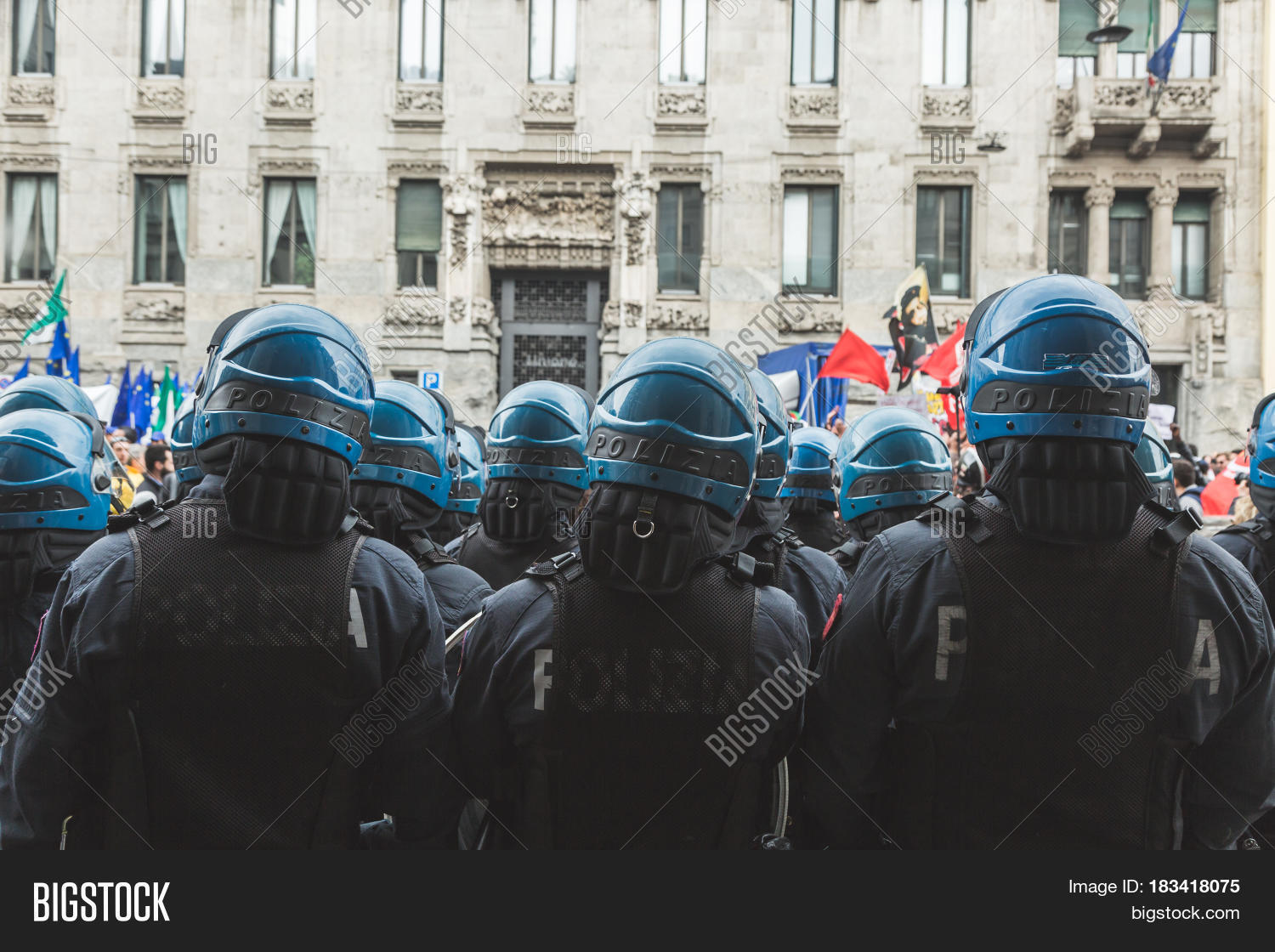 Riot Policemen During Image & Photo (Free Trial) | Bigstock