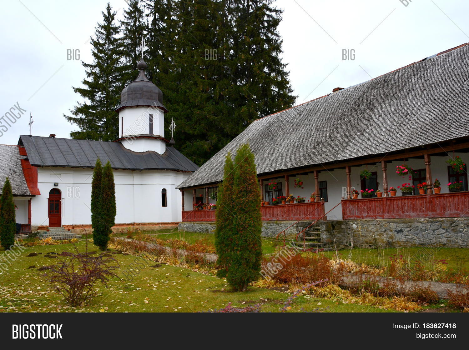 Church Cheia Monastery Image & Photo (Free Trial) | Bigstock