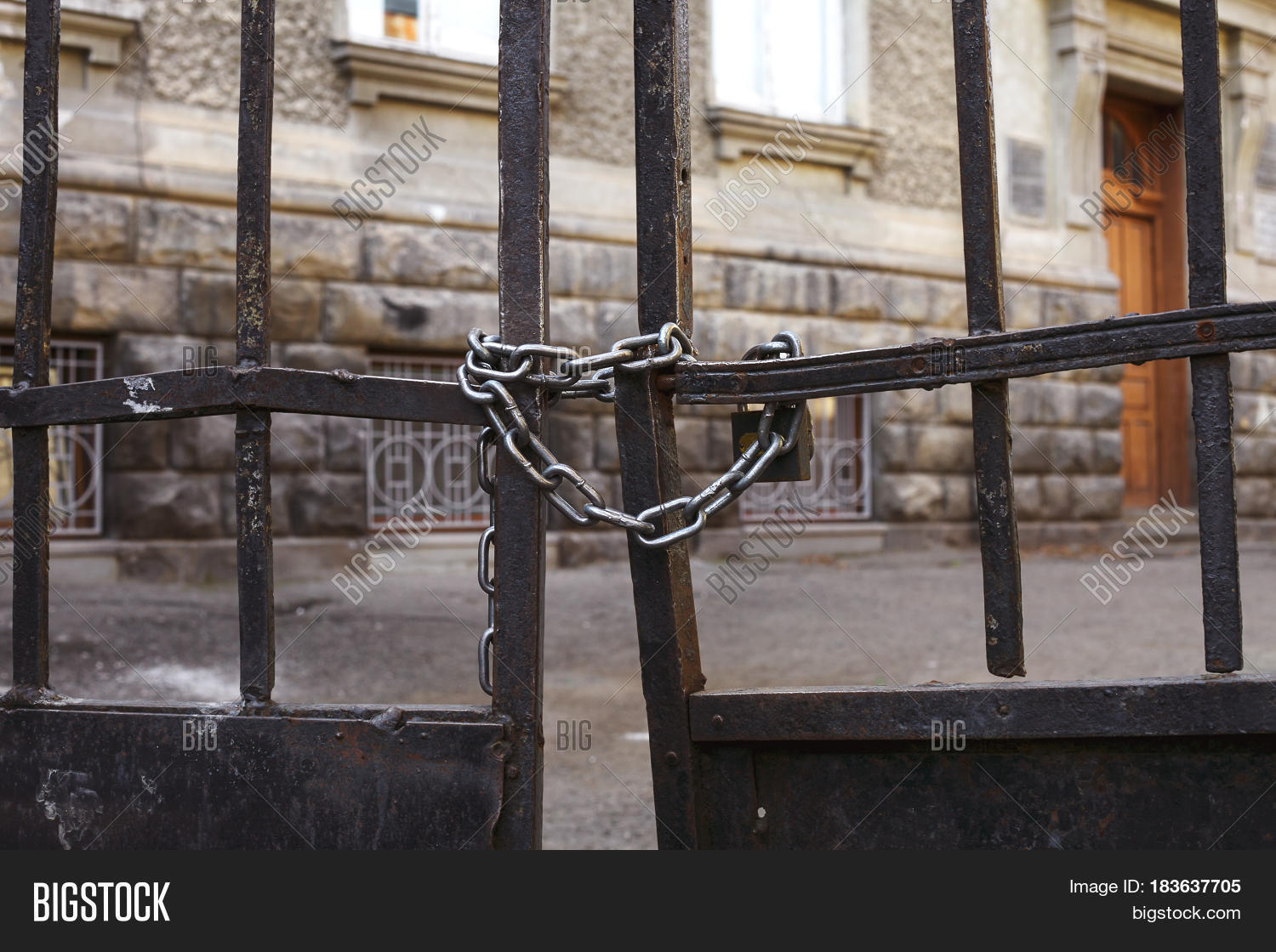 Old Rusty Gate Broken Image & Photo (Free Trial) | Bigstock