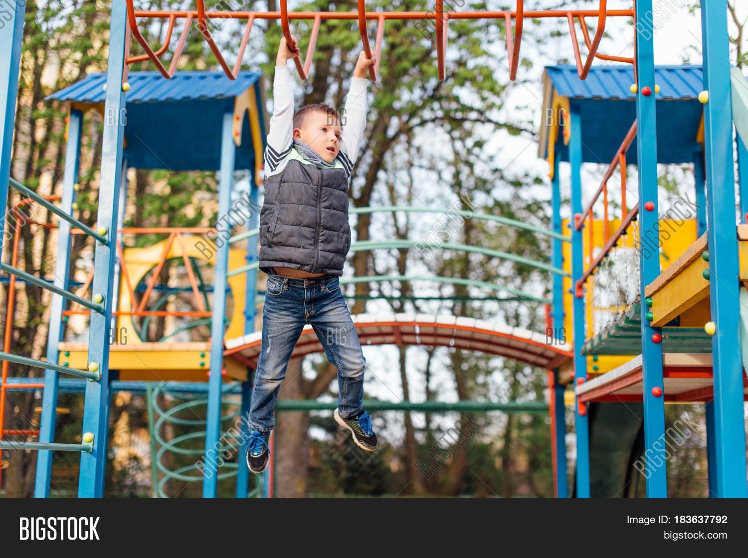 Little Boy Play On Image & Photo (Free Trial) | Bigstock
