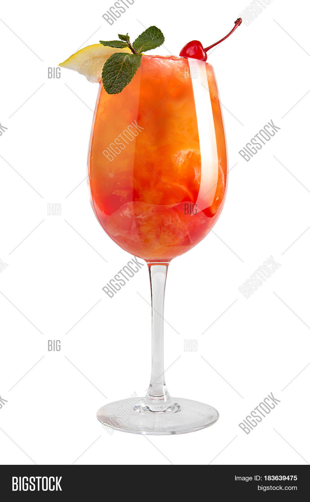 Alcoholic Red Cocktail Image & Photo (Free Trial) | Bigstock