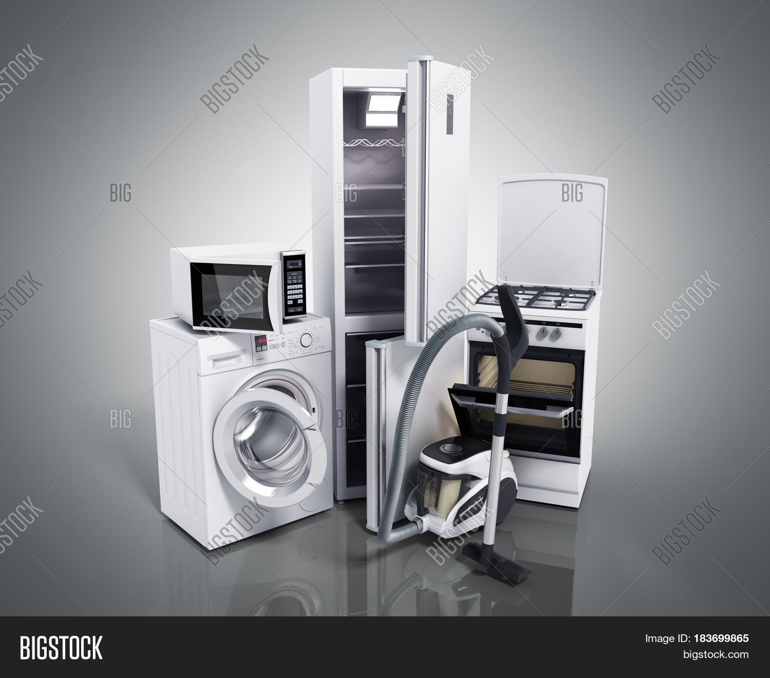 Home Appliances Group Image & Photo (Free Trial) | Bigstock