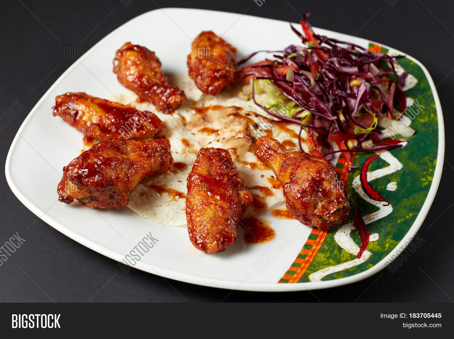 Chicken Wings Mexican Image & Photo (Free Trial) | Bigstock