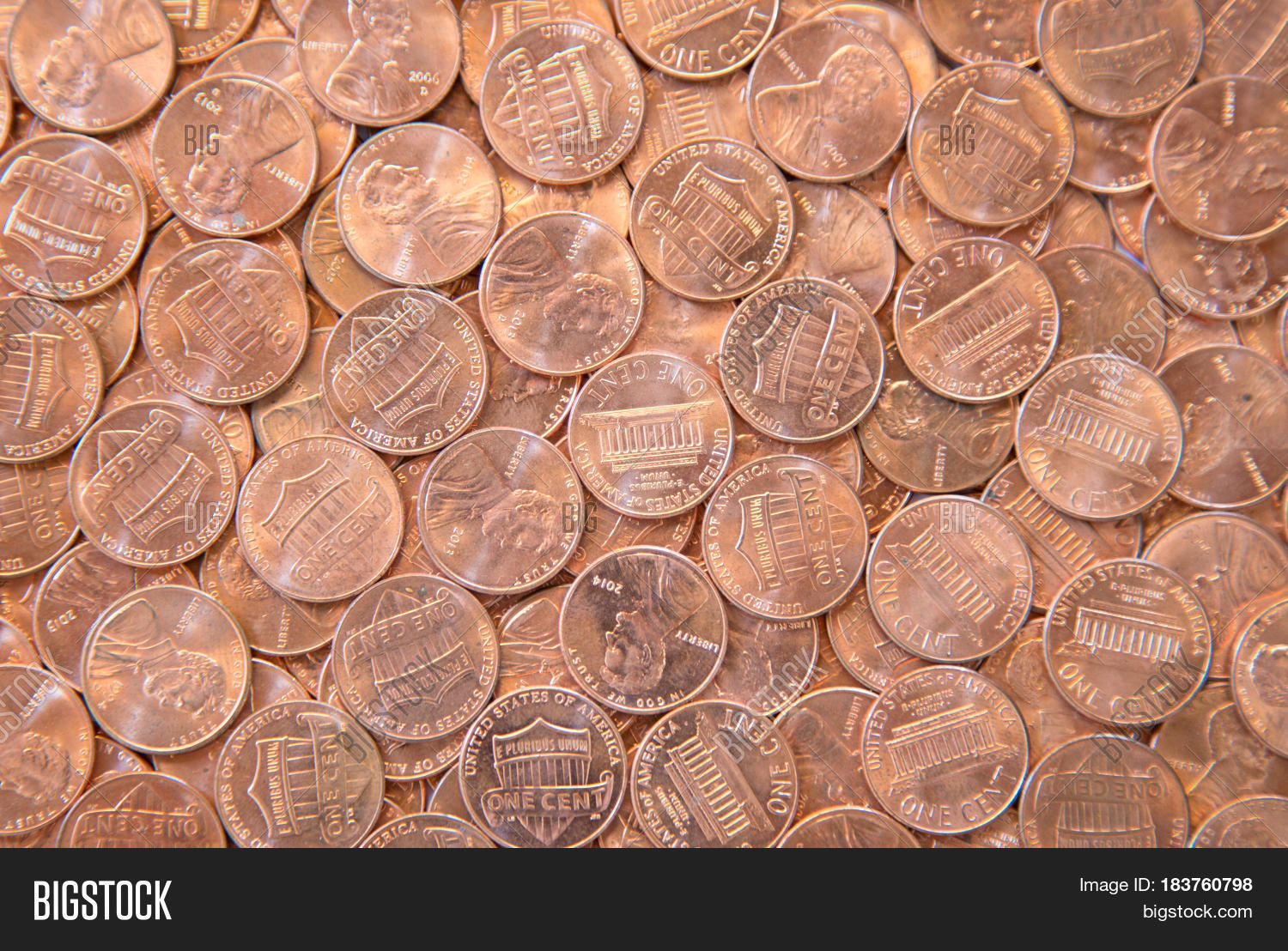Huge Pile US Coins Image & Photo (Free Trial) | Bigstock