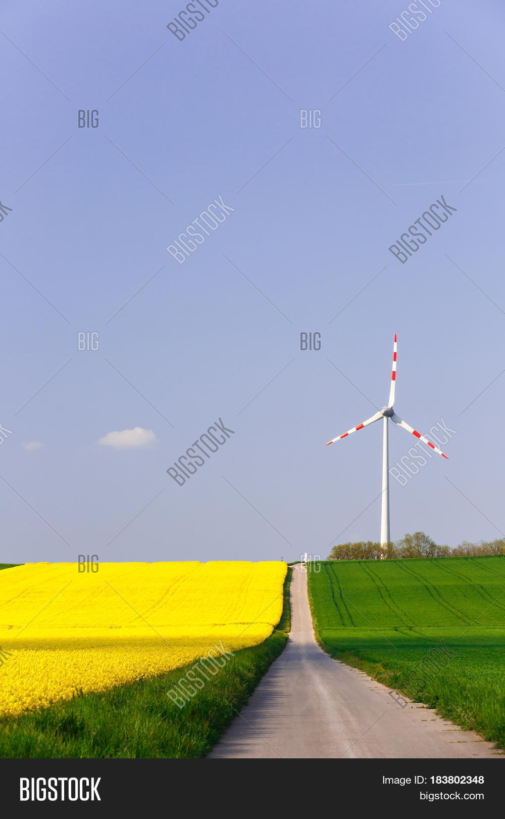 Wind Farm Spinning Image & Photo (Free Trial) | Bigstock