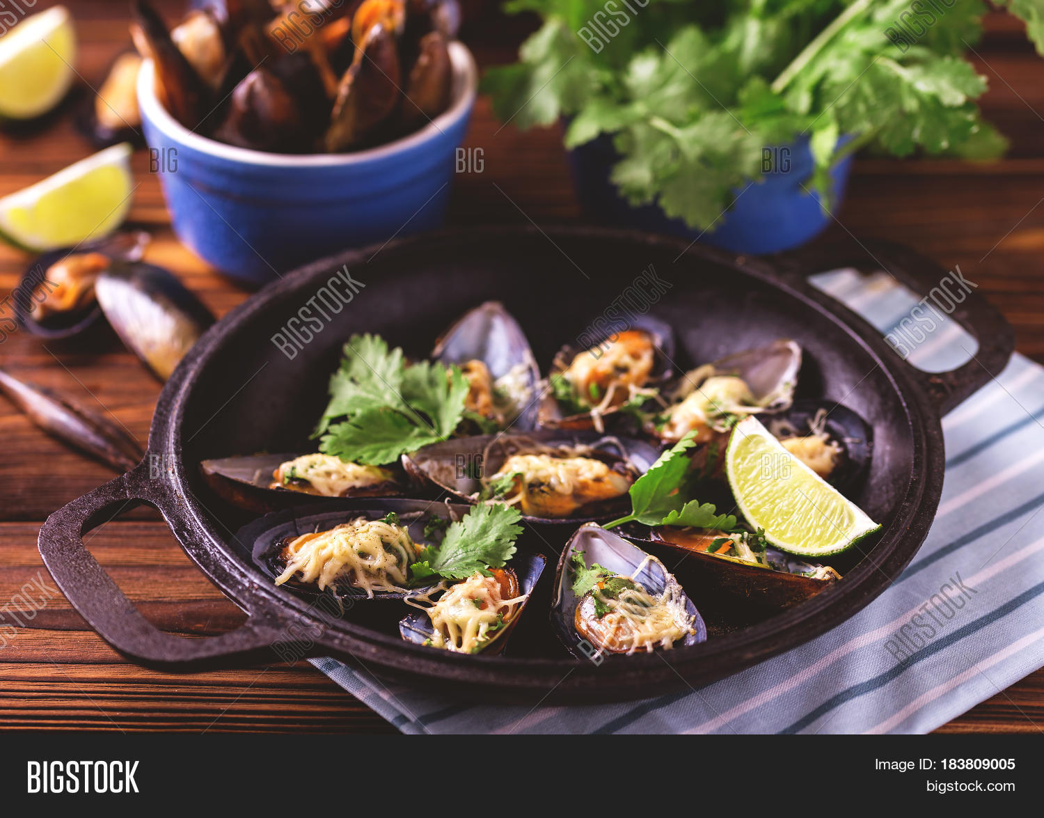 Baked Shellfish Image & Photo (Free Trial) | Bigstock