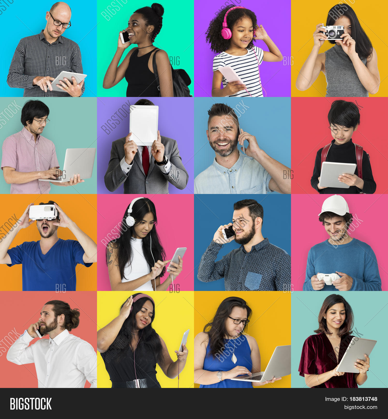 Collection People Image & Photo (Free Trial) | Bigstock