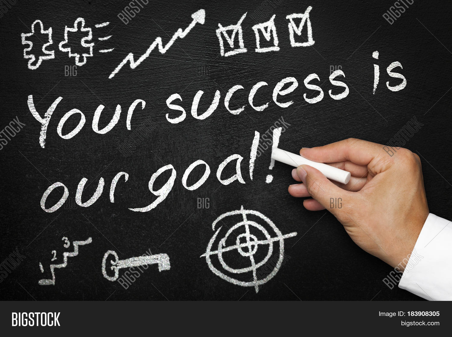 Your Success Our Goal Image & Photo (Free Trial) | Bigstock