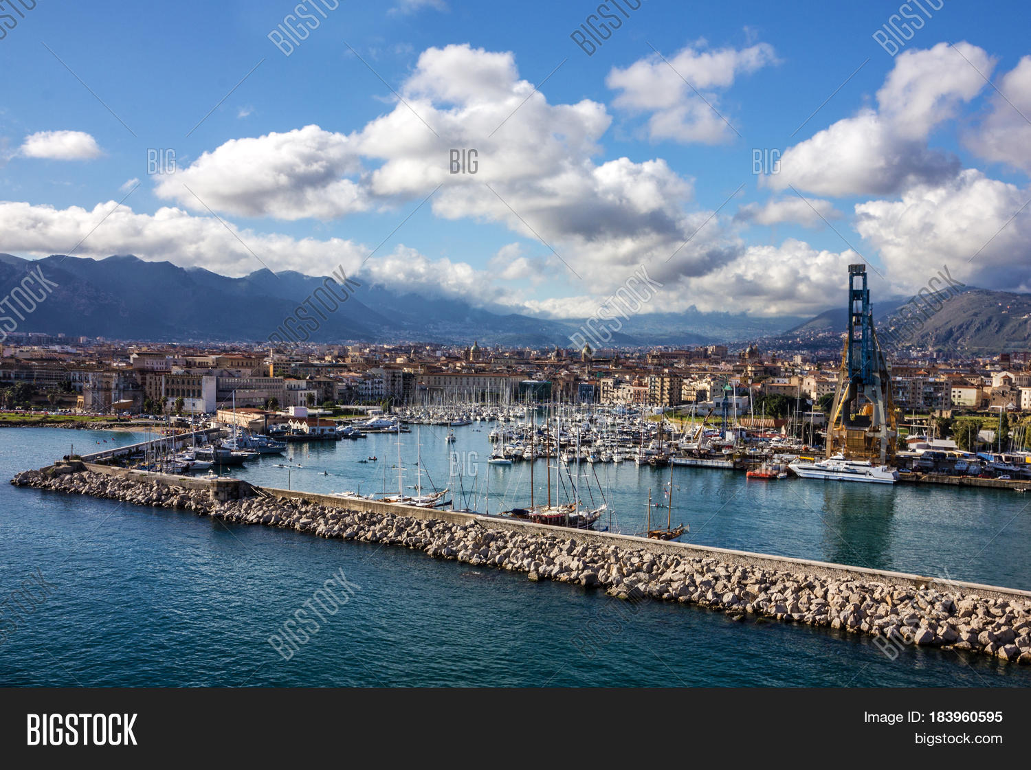Palermo City Seafront Image & Photo (Free Trial) | Bigstock