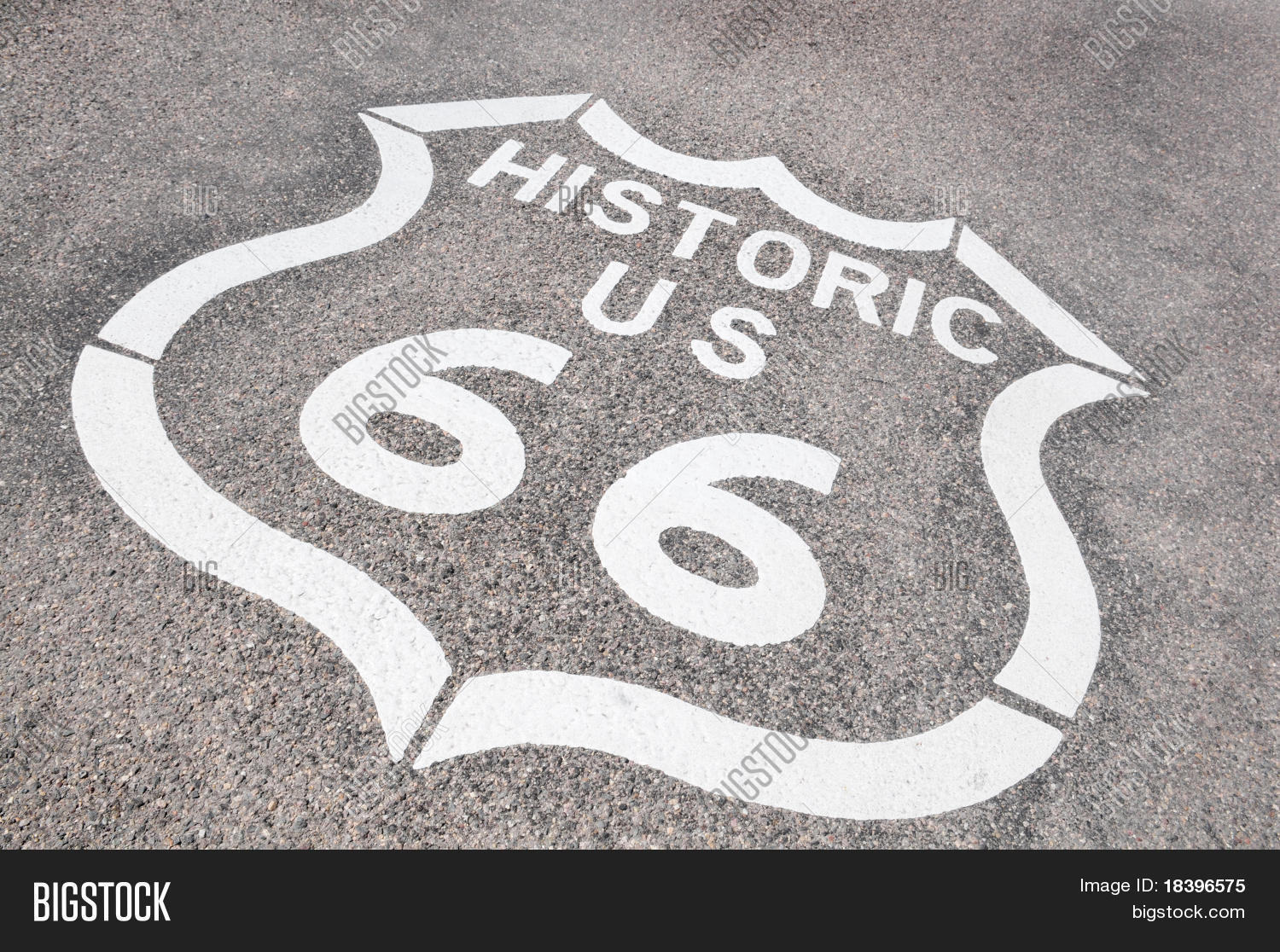 Route 66, Symbol Image & Photo (Free Trial) | Bigstock