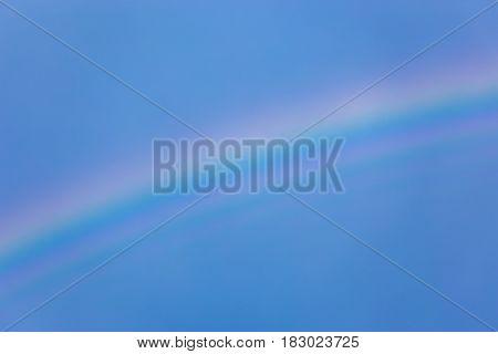 Blue Sky Rainbow. Very Image & Photo (Free Trial) | Bigstock