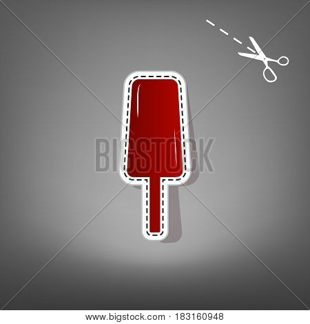 Ice Cream Sign. Vector & Photo (Free Trial) | Bigstock