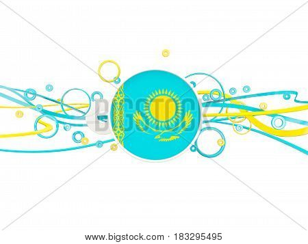 Flag Kazakhstan, Image & Photo (Free Trial) | Bigstock