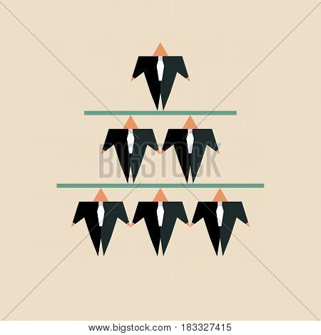 Hierarchy Business. Vector & Photo (Free Trial) | Bigstock