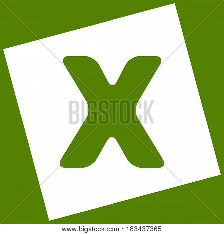 Letter X Sign Design Vector & Photo (Free Trial) | Bigstock