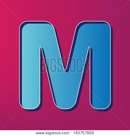 Letter M Sign Design Vector & Photo (Free Trial) | Bigstock