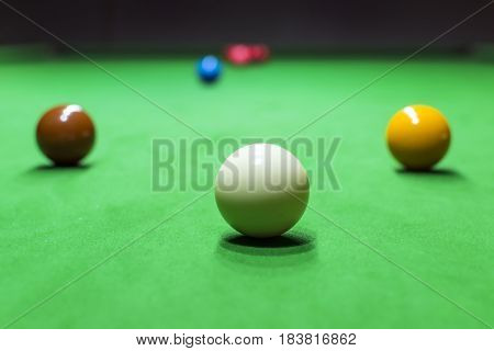 Snooker Table Snooker Image & Photo (Free Trial) | Bigstock