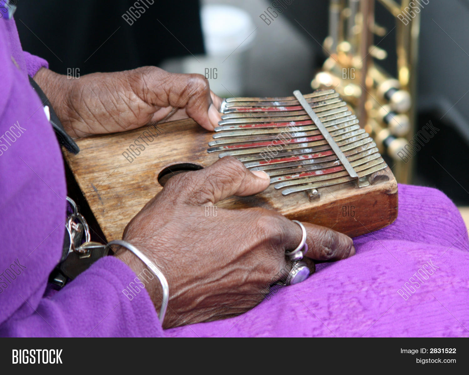 Kalimba Thumb Harp Image & Photo (Free Trial) | Bigstock