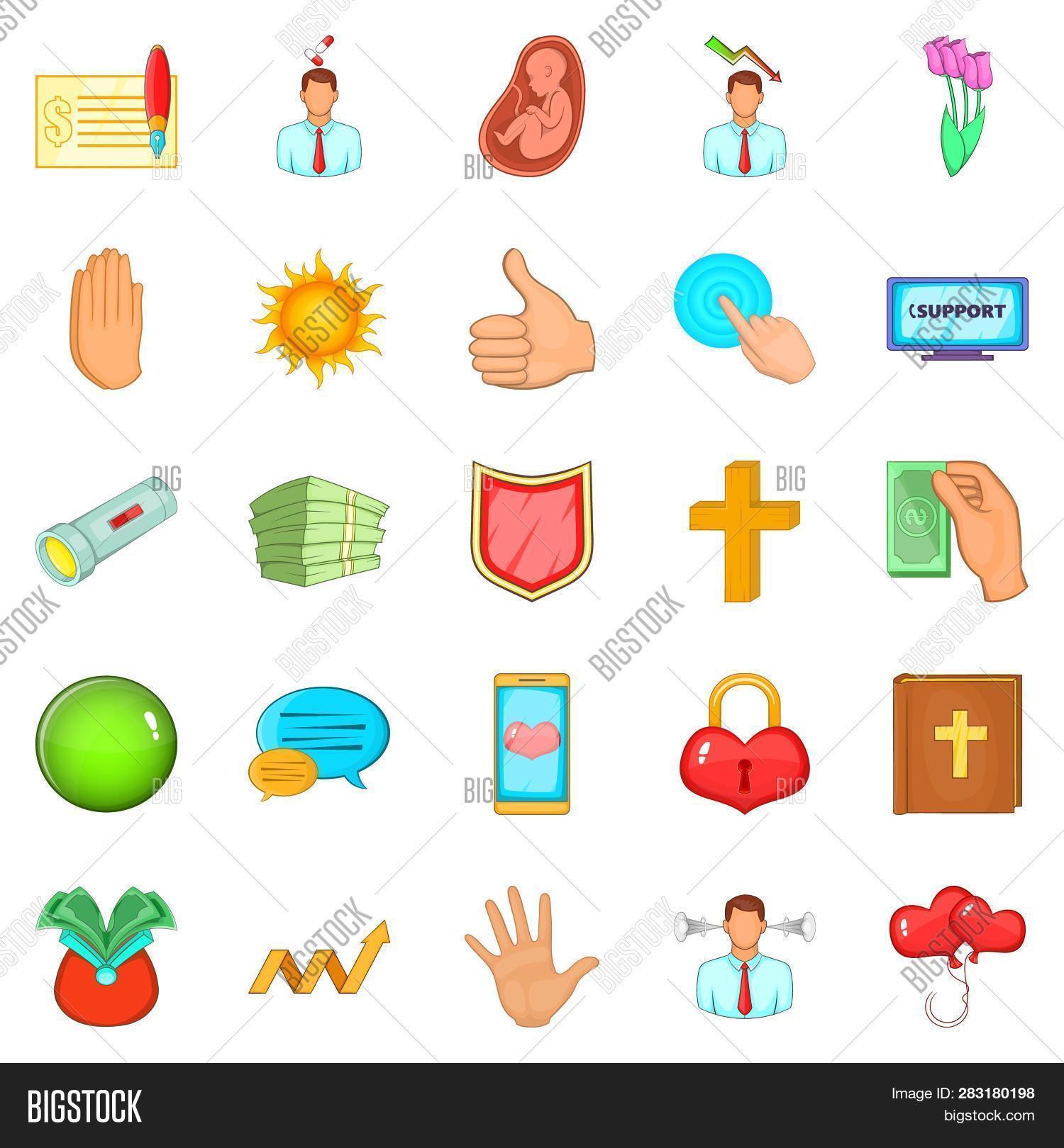 Fend Icons Set. Image & Photo (Free Trial) | Bigstock