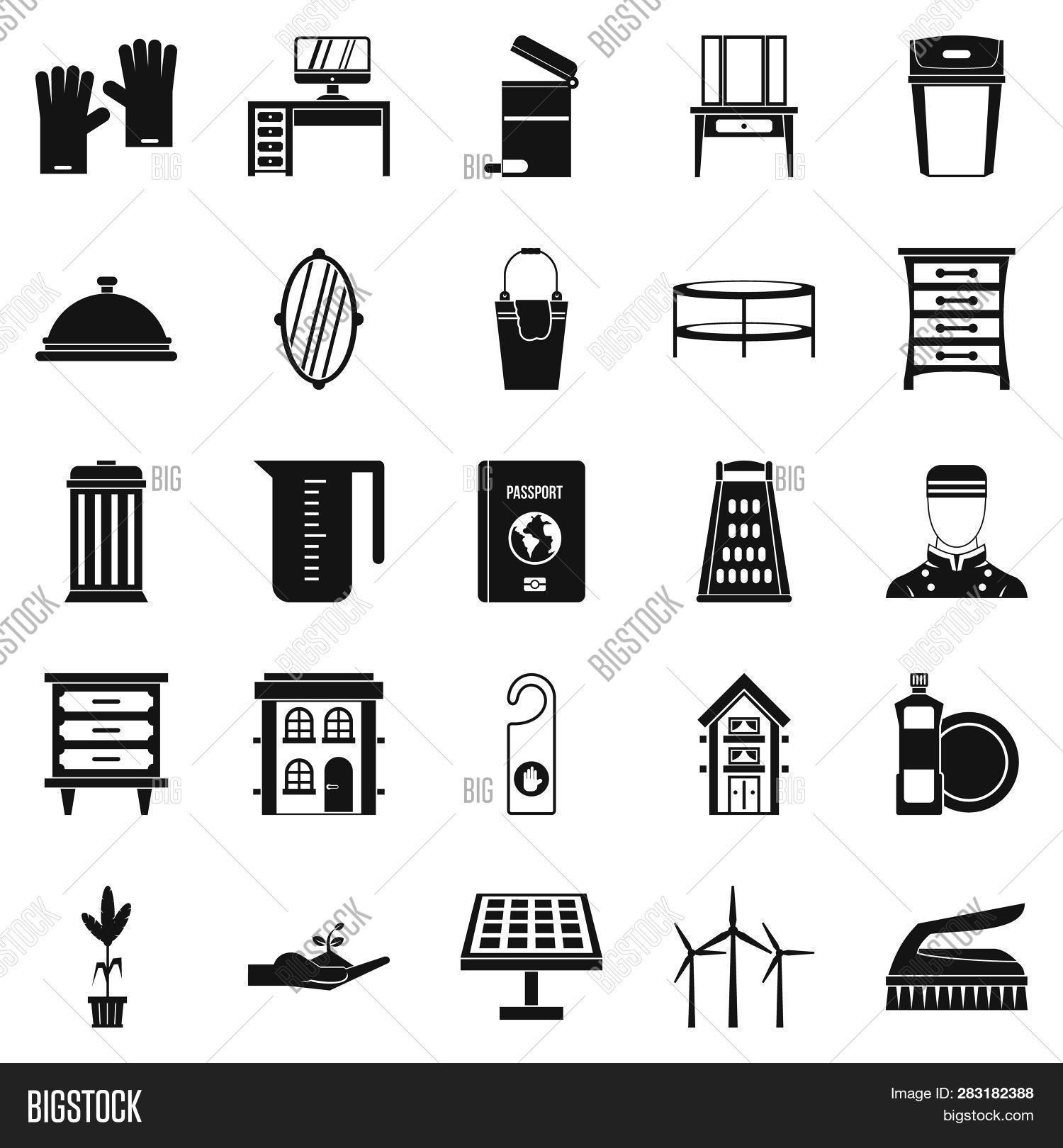 Refinement Icons Set. Image & Photo (Free Trial) | Bigstock