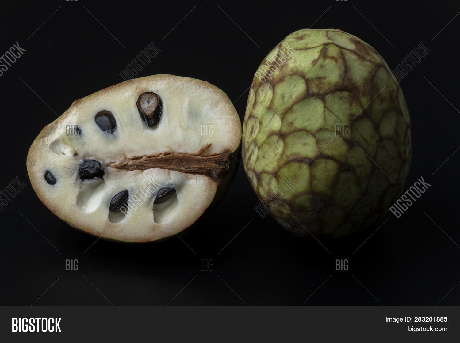 Closeup Two Chirimoya Image & Photo (Free Trial) | Bigstock