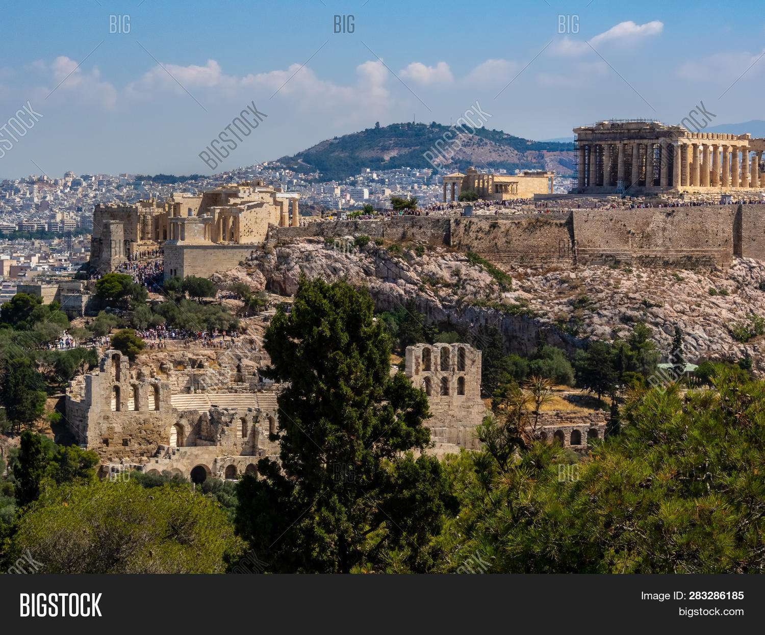 Panoramic View Athens Image & Photo (Free Trial) | Bigstock