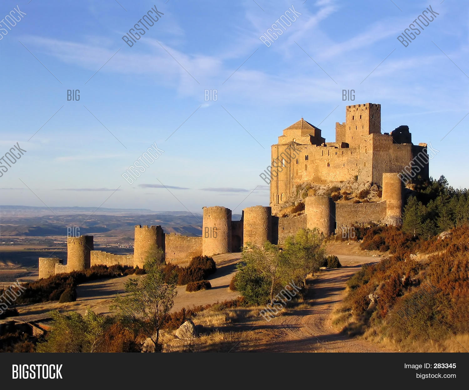 Loarre Castle Morning Image & Photo (Free Trial) | Bigstock