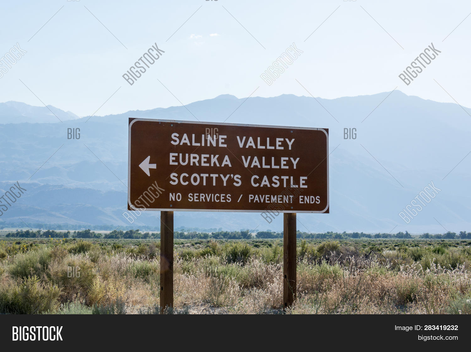 Road Sign Death Valley Image & Photo (Free Trial) | Bigstock