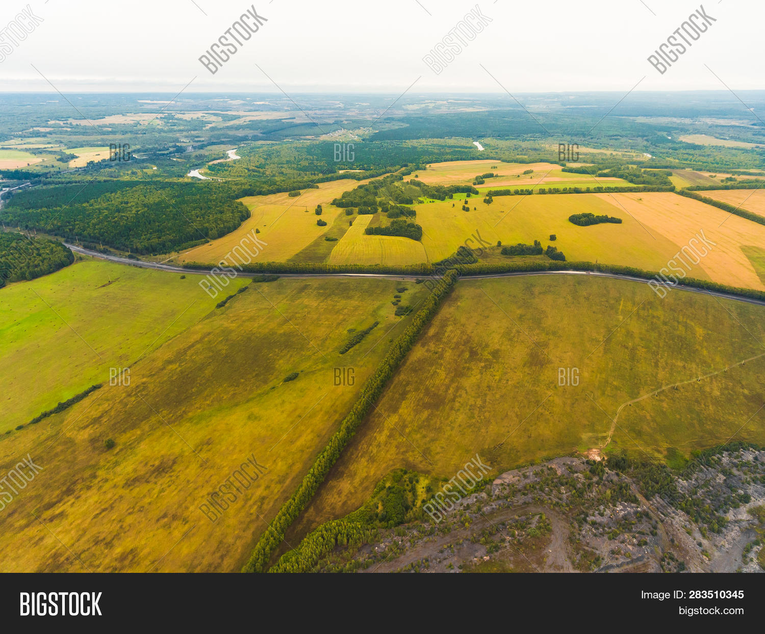 Panoramic Aerial View Image & Photo (Free Trial) | Bigstock