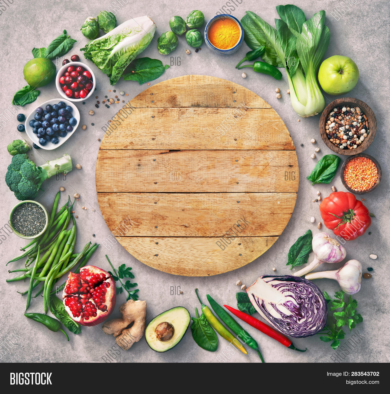 Healthy Food Selection Image & Photo (Free Trial) | Bigstock
