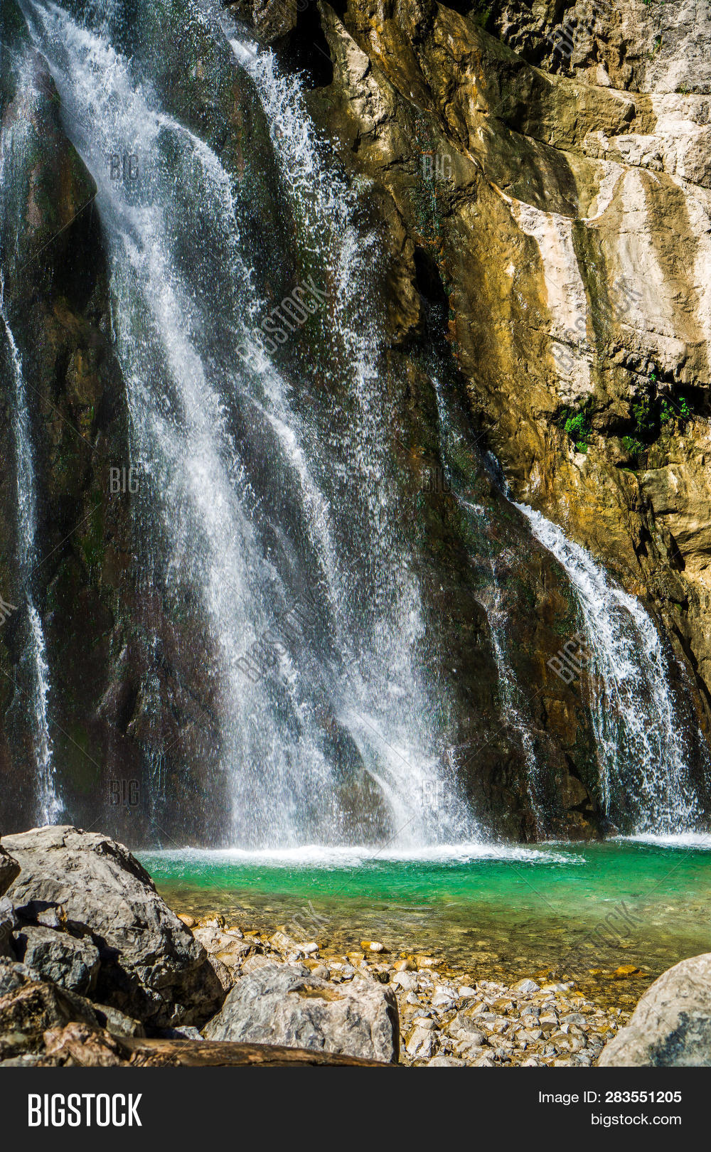 Gega Waterfall. Most Image & Photo (Free Trial) | Bigstock
