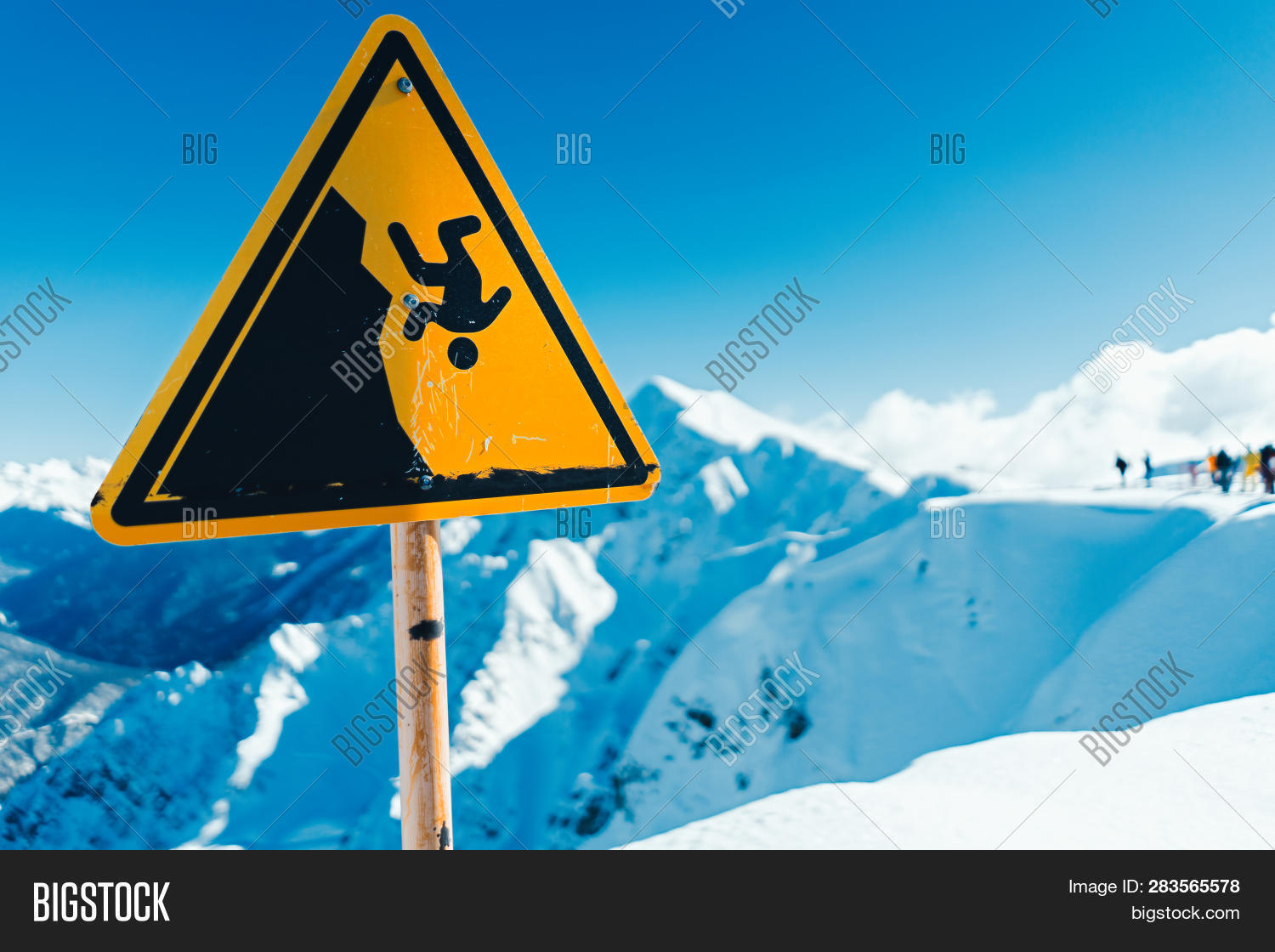 Yellow Warning Sign Image & Photo (Free Trial) | Bigstock