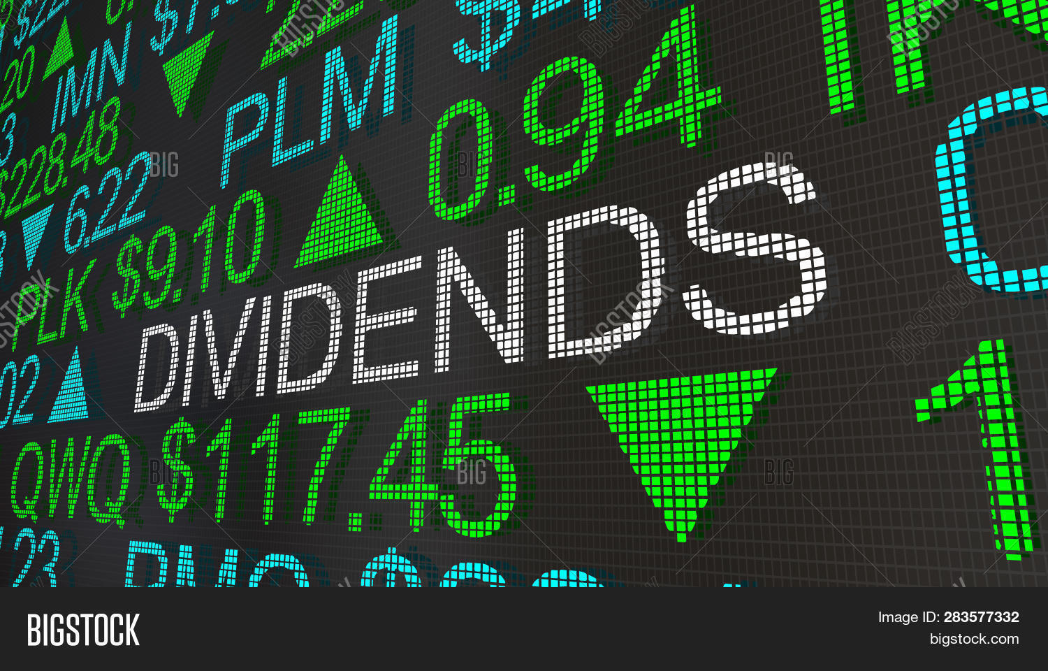 Dividends Stock Market Image & Photo (Free Trial) | Bigstock