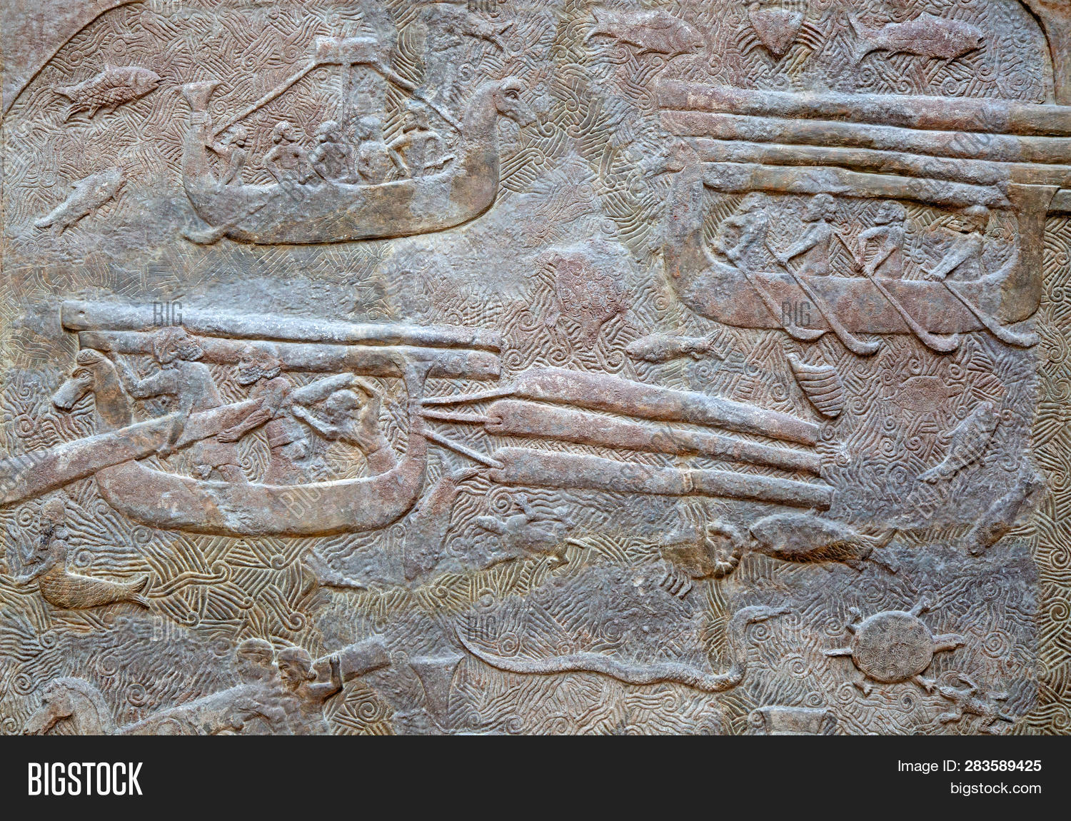 Ancient Sumerian Stone Image & Photo (Free Trial) | Bigstock