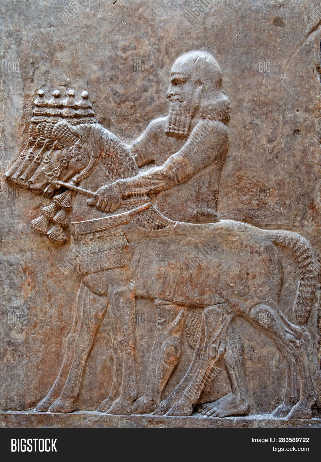 Ancient Sumerian Stone Image & Photo (Free Trial) | Bigstock